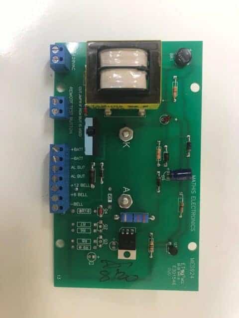 12V emergency light without oscillating bell - Mathis Electronics
